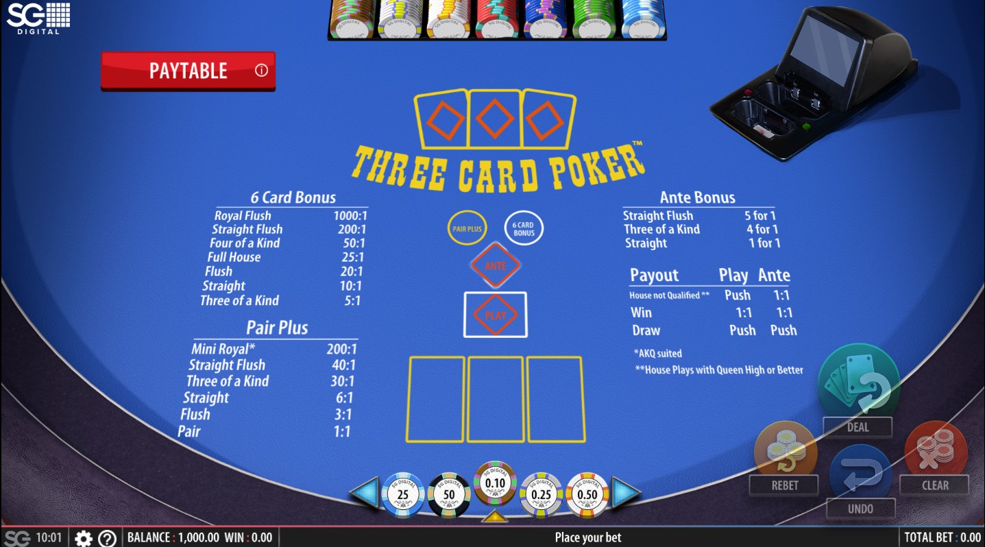 Three Card Poker - How To Play & Strategy Guide for 2025