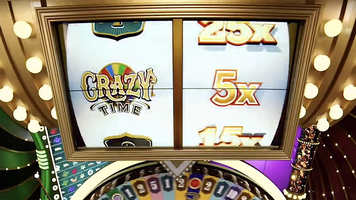 Crazy Time by Evolution Now in Pennsylvania & West Virginia