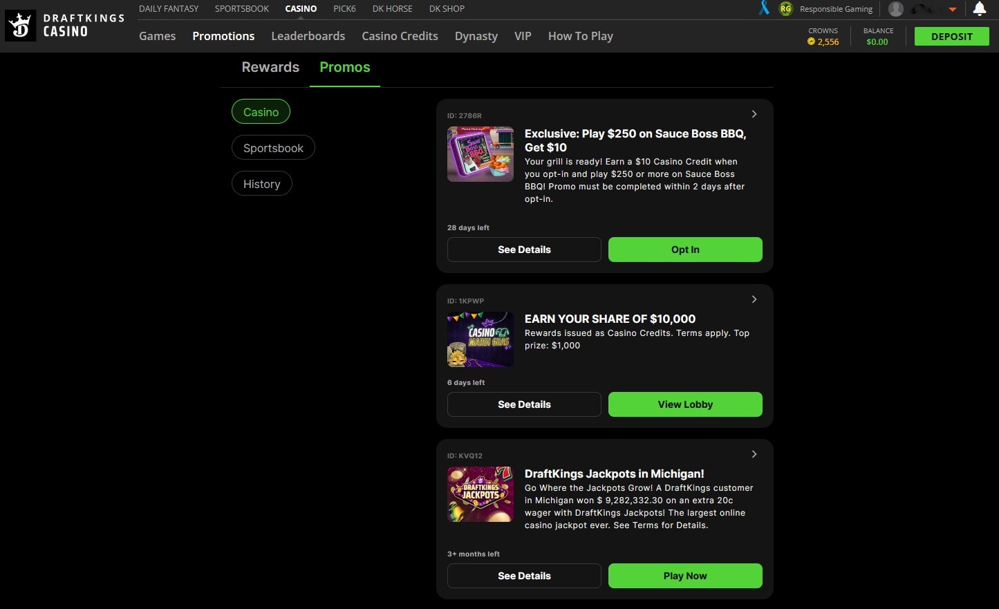 DraftKings Online Casino Review: Games, Features & More