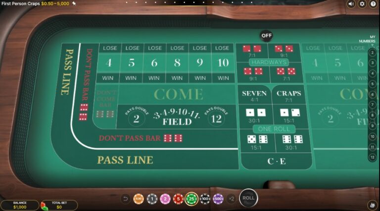 Craps Online FREE - Practice & Play Today