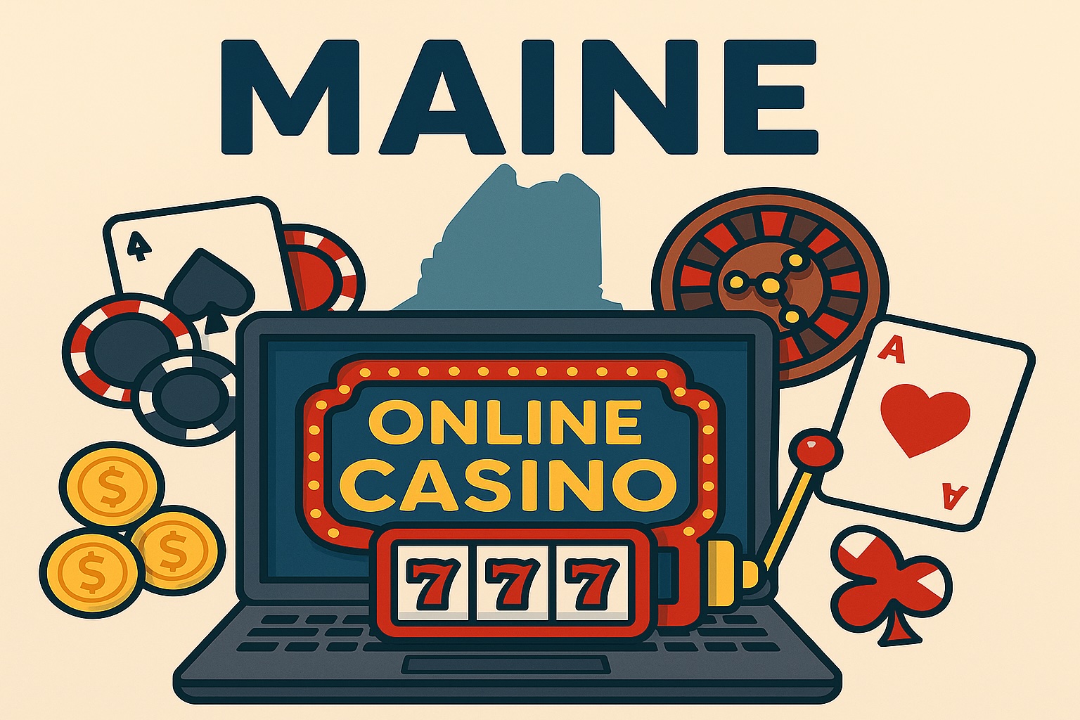 Maine Reintroduces Online Casino Bill