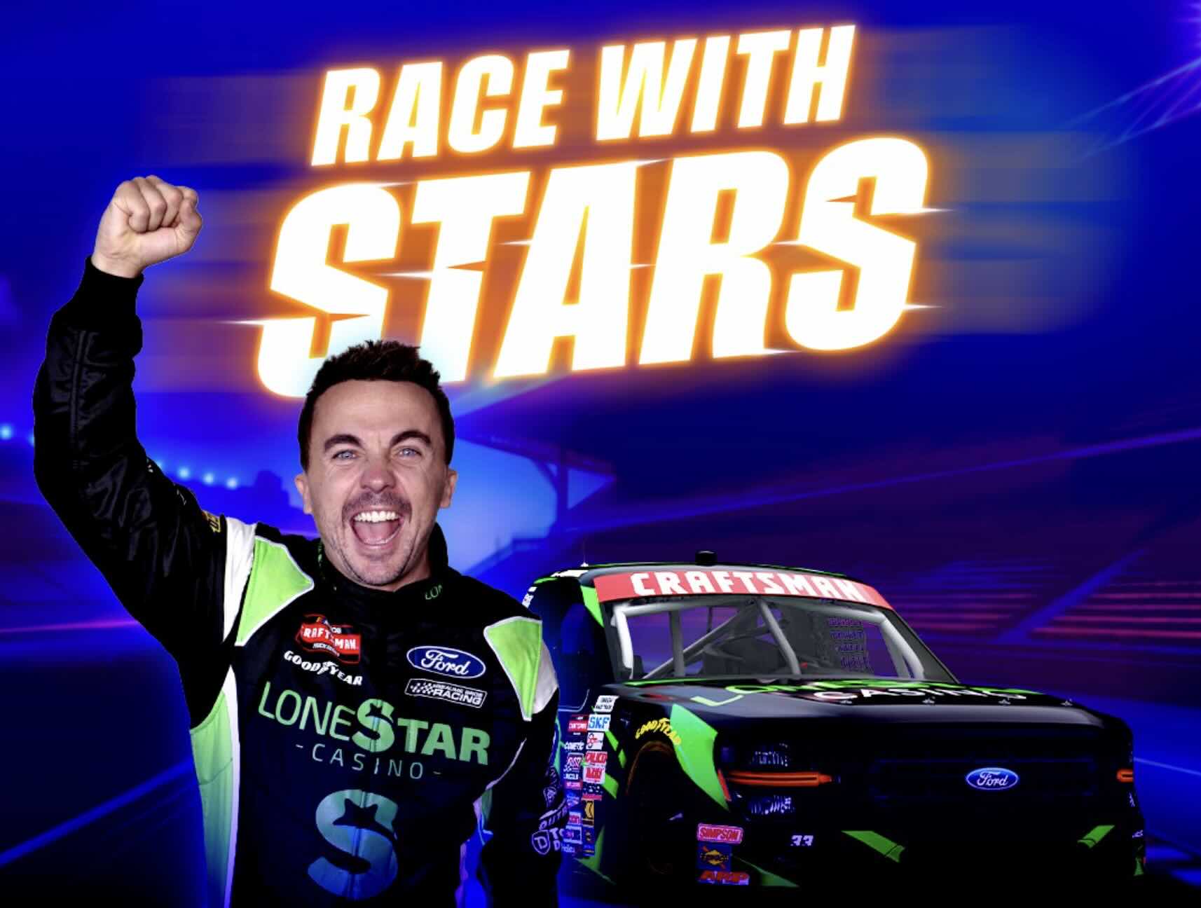 Win a NASCAR VIP Weekend with Frankie Muniz